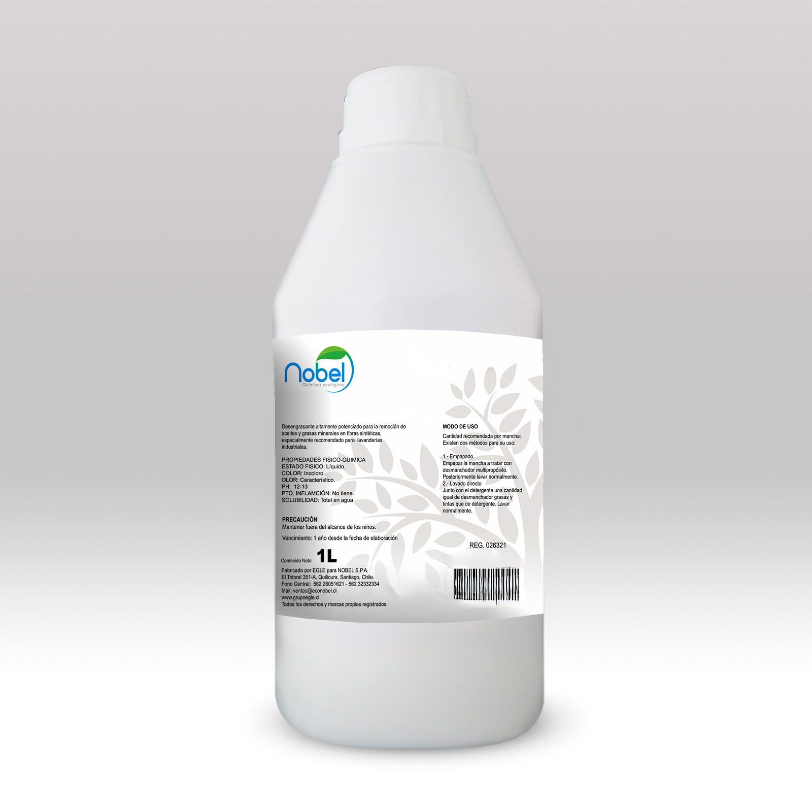 Eliminador De Oxido Y Corrosion Inst Quirurgicos 1L - Detergentes Nobel